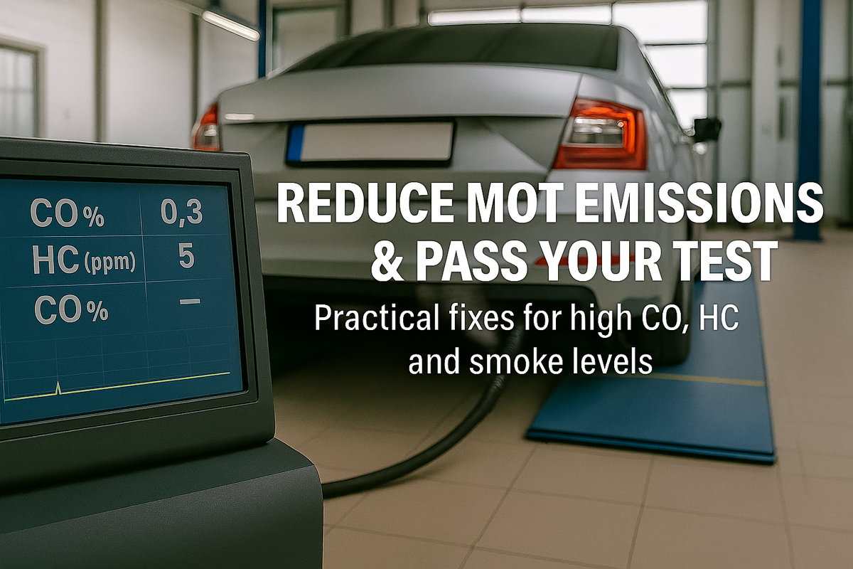 How to Pass MOT Emissions First Time | Additives, Driving Tips ...
