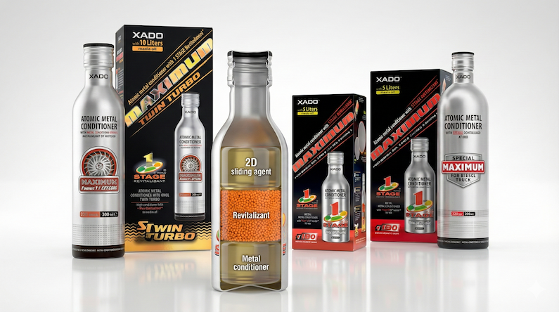 4 XADO Metal Conditioners & Their Differences